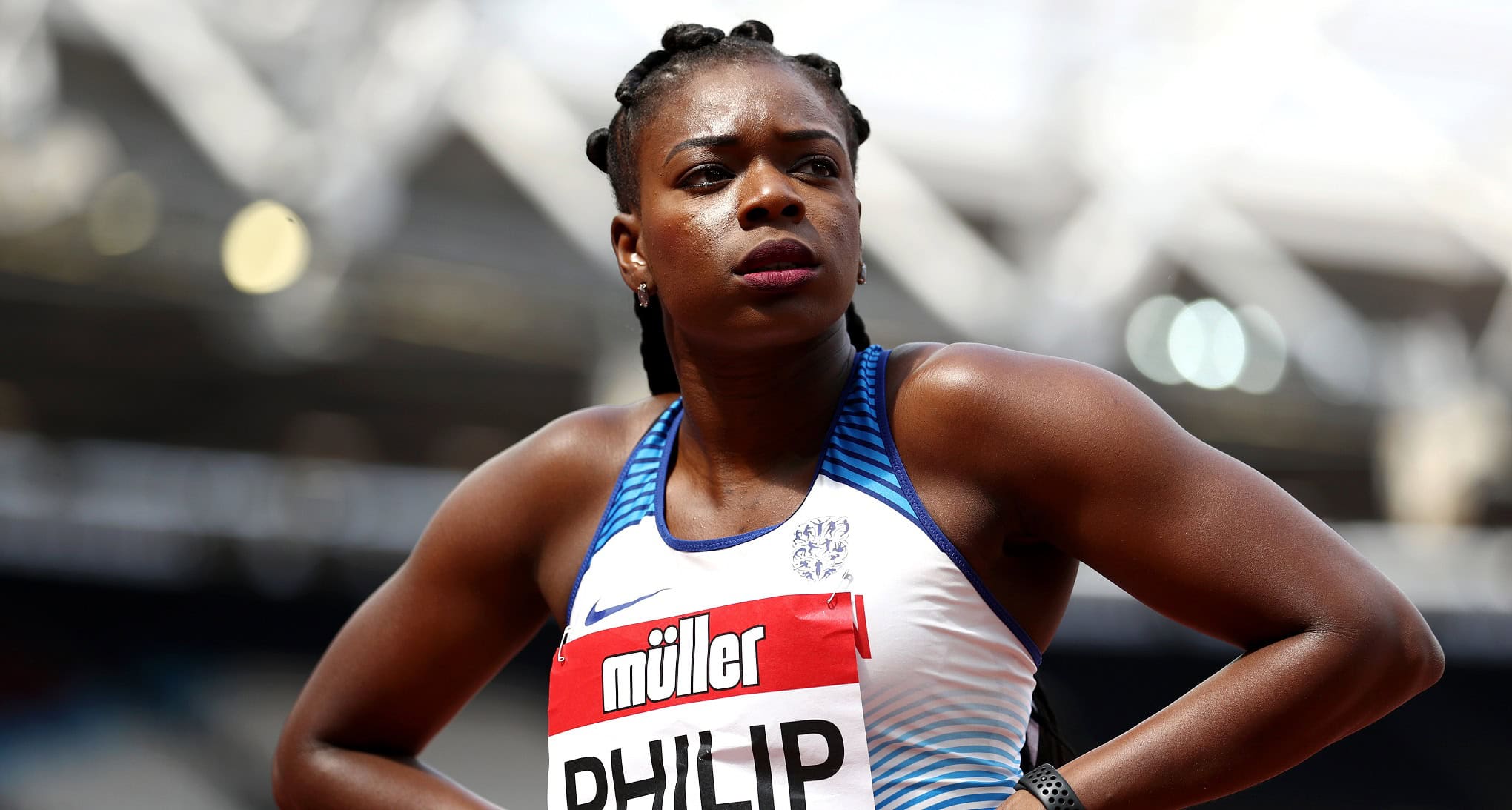 How British Sprinter Asha Philip and Her Coach Steve Fudge Are ...