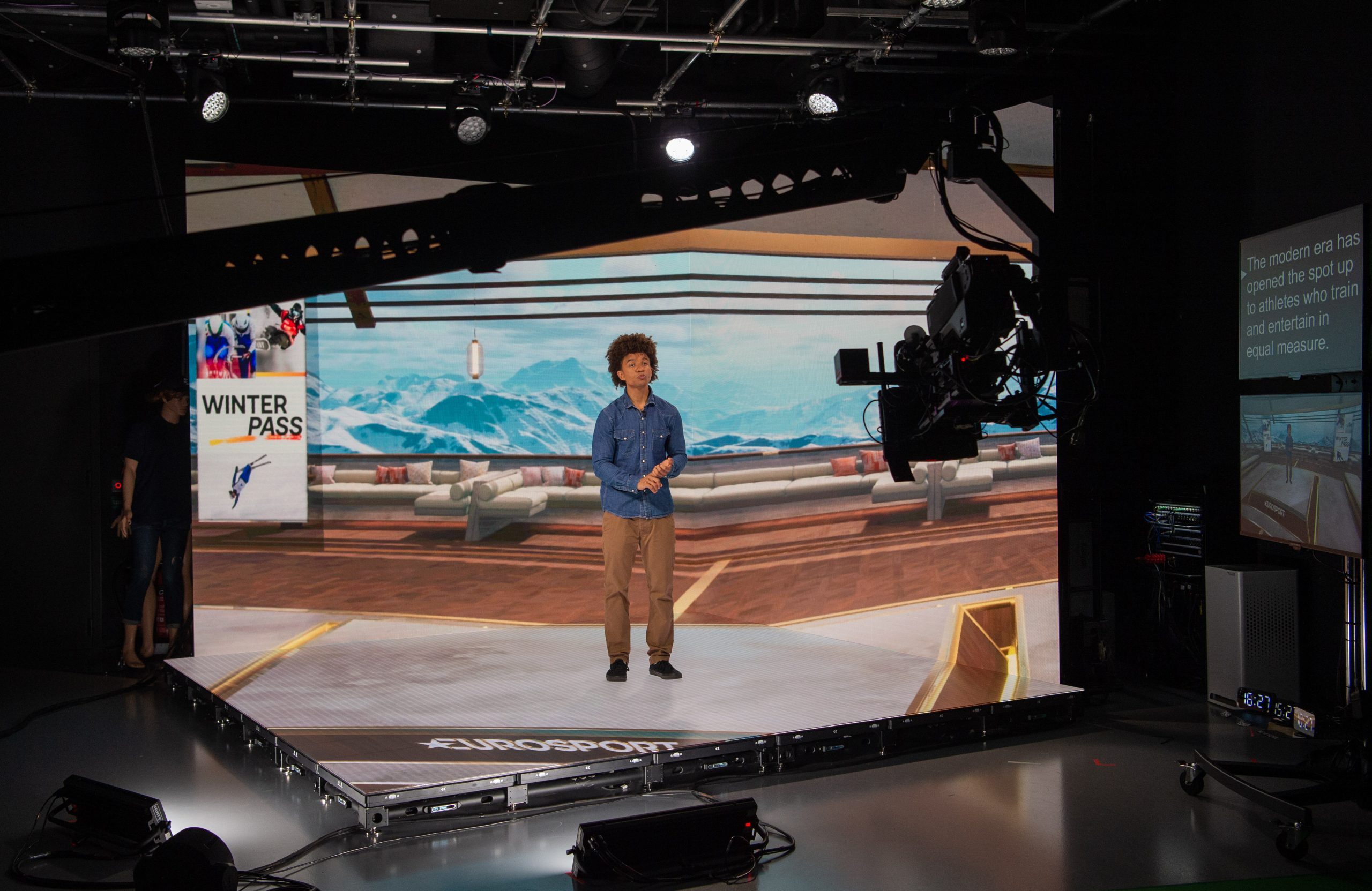 Warner Bros. Discovery's New Cube Studio - Sport Business